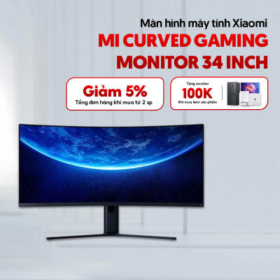Màn hình máy tính Xiaomi Mi Curved Gaming Monitor 34 inch