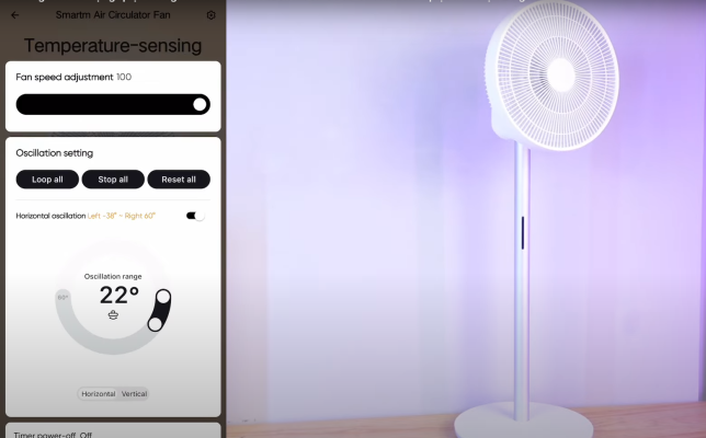 Kết nối quạt Xiaomi Smartmi Gen 3 Pro nhanh chóng