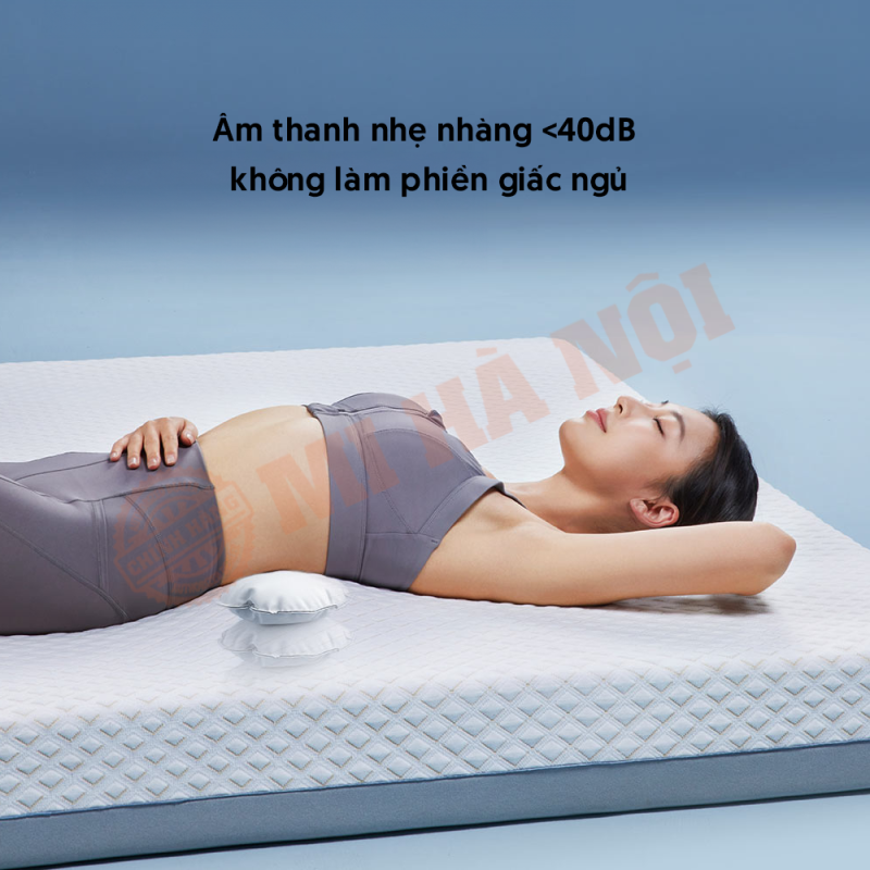 Đệm cao su massage túi khí 5D 8H MT1 – Chất liệu kháng khuẩn, kết nối App thông minh