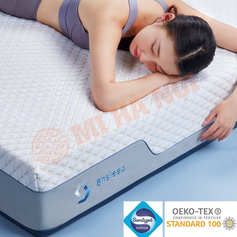 Đệm cao su massage túi khí 5D 8H MT1 – Chất liệu kháng khuẩn, kết nối App thông minh