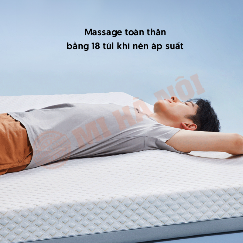 Đệm cao su massage túi khí 5D 8H MT1 – Chất liệu kháng khuẩn, kết nối App thông minh