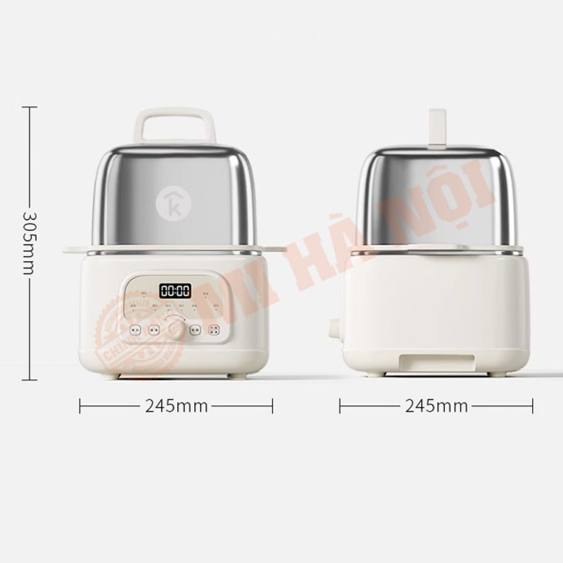 Nồi hấp, hầm điện đa năng Keheal CD-MN1 – Dung tích lớn, có hẹn giờ