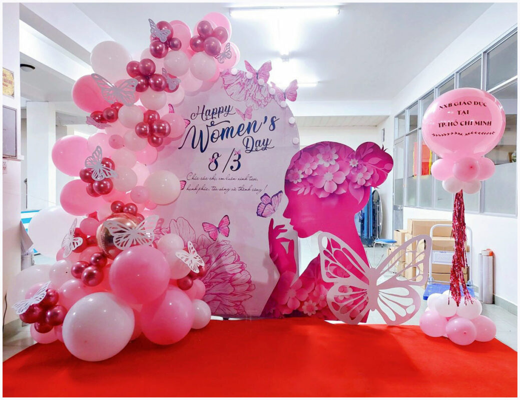 99+ mẫu backdrop 8/3 bắt mắt cập nhật mới nhất