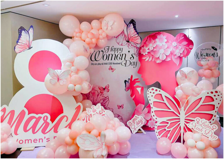 99+ mẫu backdrop 8/3 bắt mắt cập nhật mới nhất