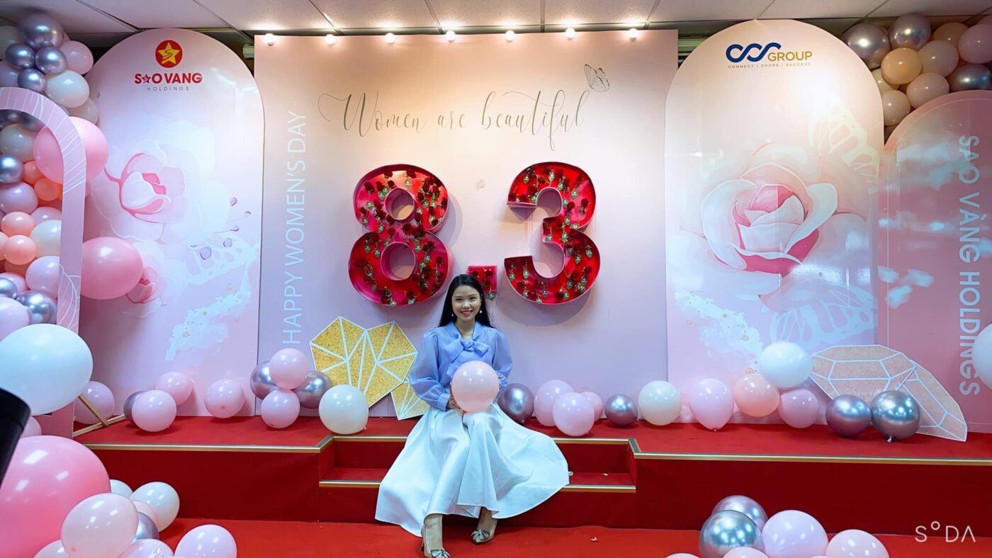 99+ mẫu backdrop 8/3 bắt mắt cập nhật mới nhất