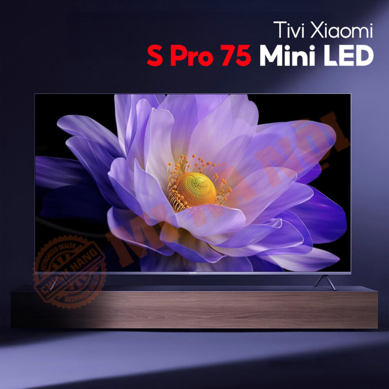 Tivi Xiaomi S Pro 75 Mini LED - Tần số 240Hz, bộ nhớ 4G/64G