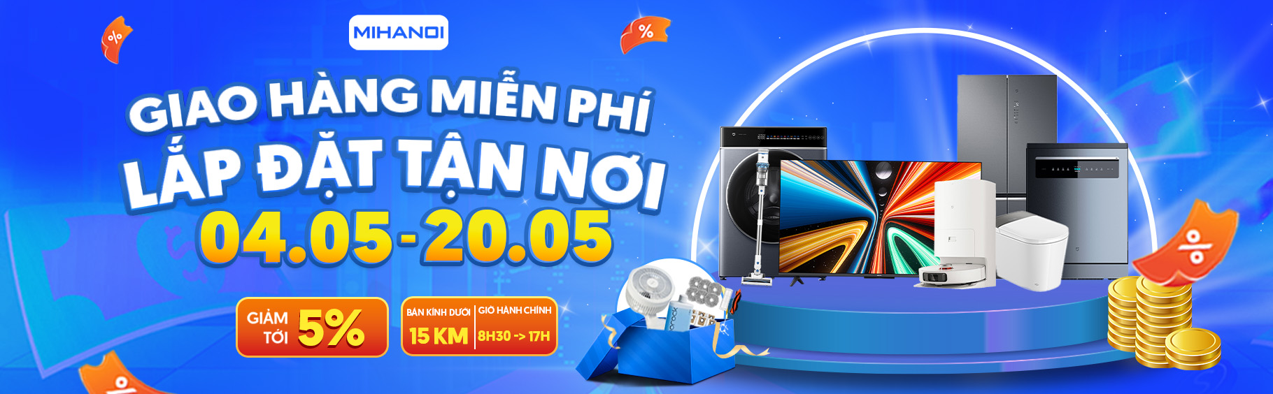 MIHANOI - Thiết bị gia dụng thông minh Hà Nội và Hồ Chí Minh