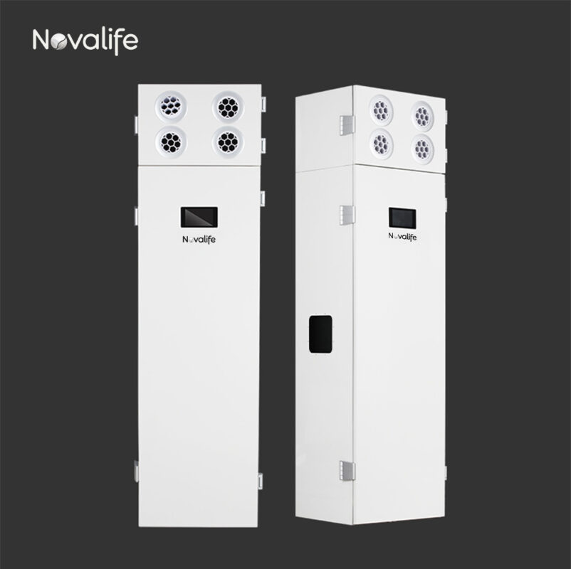 Máy cấp khí tươi hai chiều 3 in 1 Novalife KSF 500m³/h - Dạng tủ, Hiệu ...