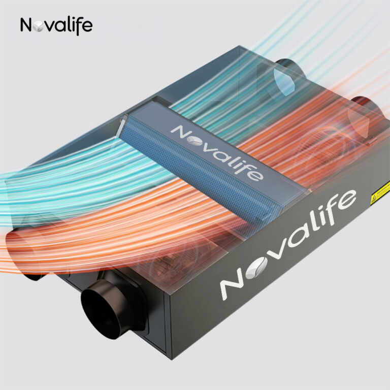 Máy cấp khí tươi hai chiều 3 in 1 Novalife KMC 580m³/h - Âm trần, Hiệu ...