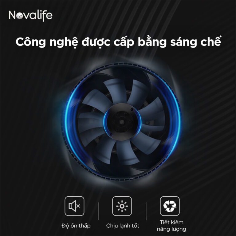 Máy cấp khí tươi hai chiều 3 in 1 Novalife KMC 580m³/h - Âm trần, Hiệu ...